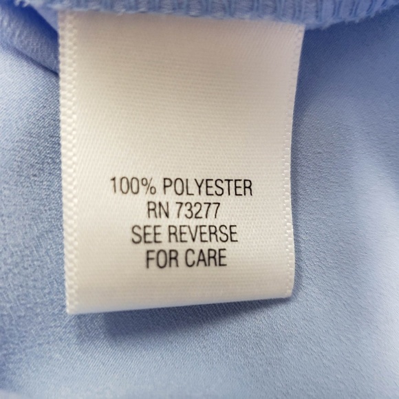 Apt. 9 | Tops | Periwinkle Semisheer Sleeveless Ruffle Blouse S | Poshmark